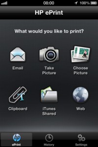 HP bietet eigene ePrint Service App an