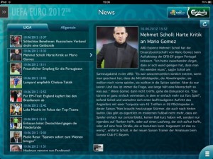 UEFA EURO 2012: Carlsberg-App fürs iPad erschienen