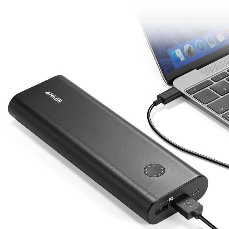 Anker PowerCore+ lädt das MacBook & LifePower A2 im Testbetrieb