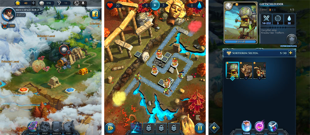 Defenders 2: Neues Tower Defense-Game ist Apples Favorit