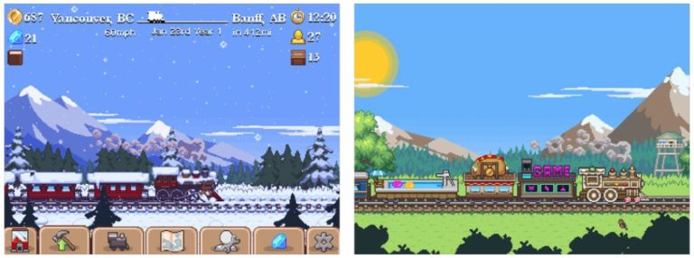 Tiny Rails: Kleines Pixel-Abenteuer um einen Eisenbahn-Tycoon