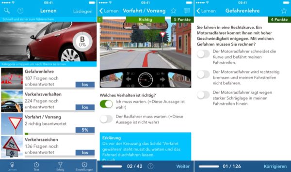 iTheorie Fahrschule: Beliebte Lern-App bekommt neue Inhalte spendiert