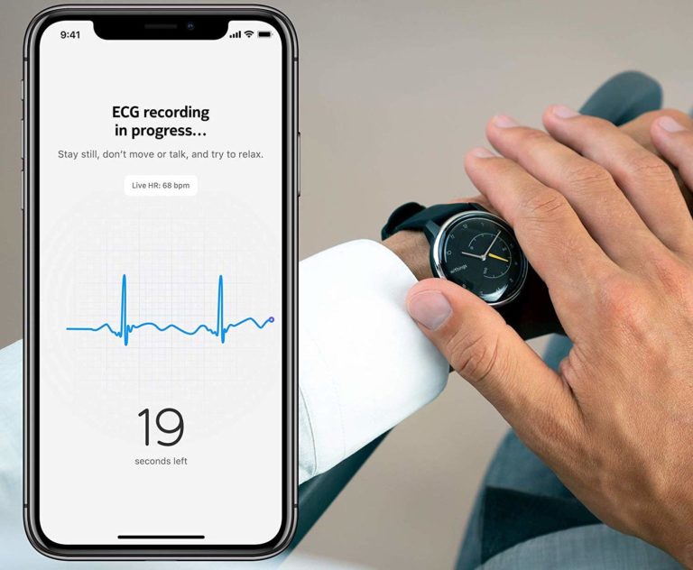 Withings Move ECG: Analoge Uhr mit EKG-Aufzeichnung startet