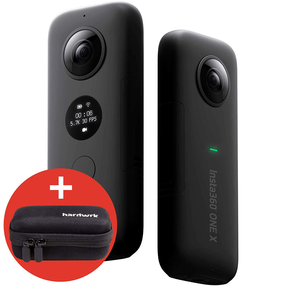 Insta360 ONE X: Hardwrk Edition der 360 Grad-Action Kamera mit zusätzlichem Hardcase