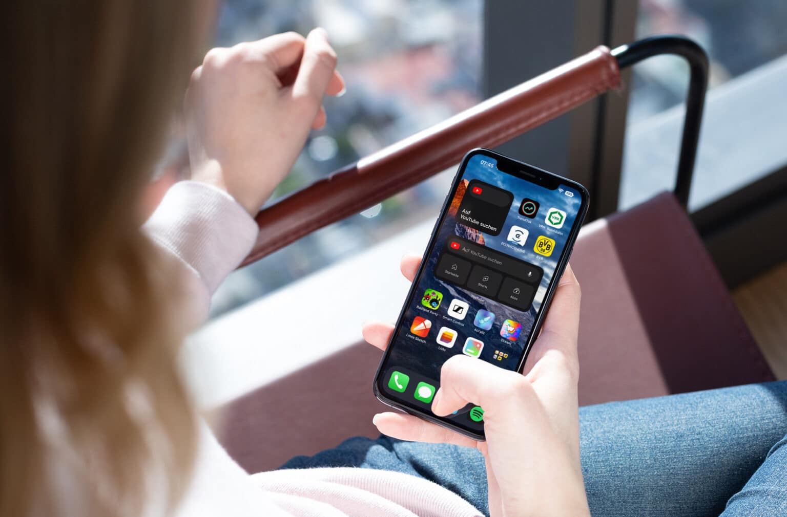 YouTube-App bietet neue Widgets für einen Schnellzugriff an
