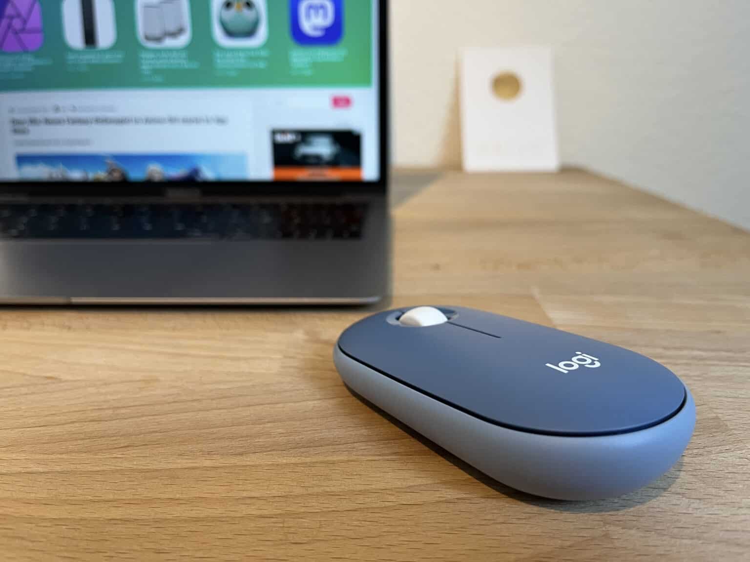 Logitech Pebble M350: Geräuscharme Maus im Test