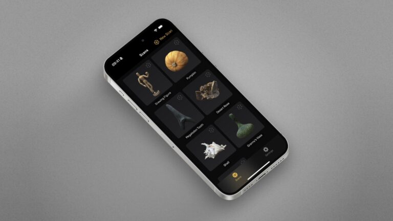 3D Scanner: Neue iPhone-App zum Erzeugen von 3D-Modellen