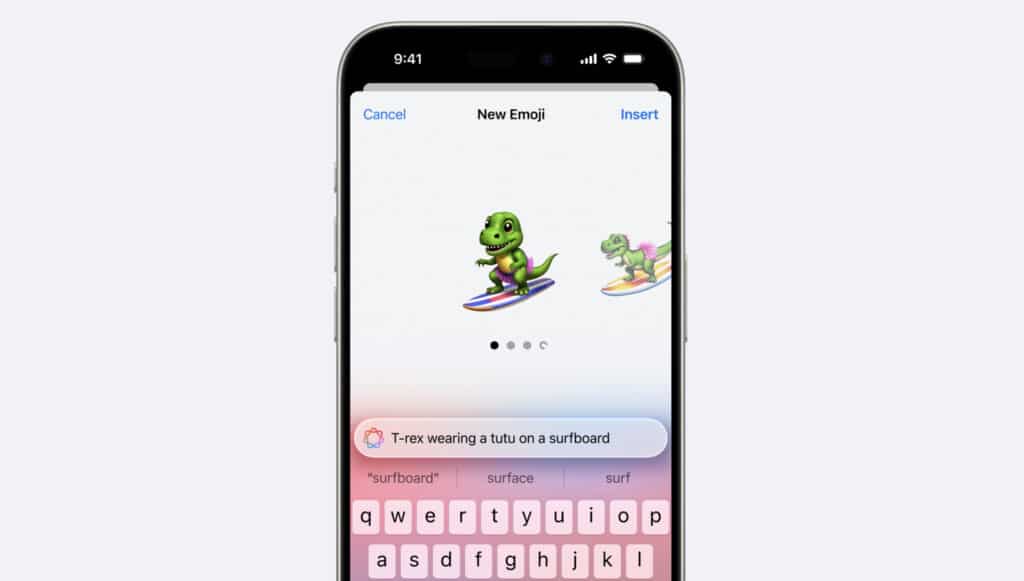 Apple überarbeitet Genmoji in iOS 27: Neue Stile und weniger Akkuverbrauch