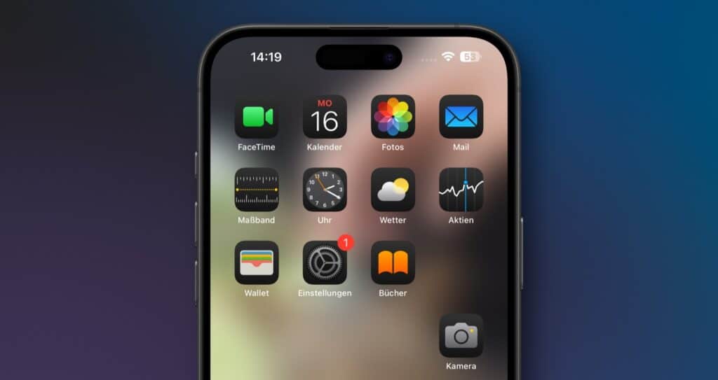iOS 18 Dark Mode: Warum bleiben einige Icons hell?