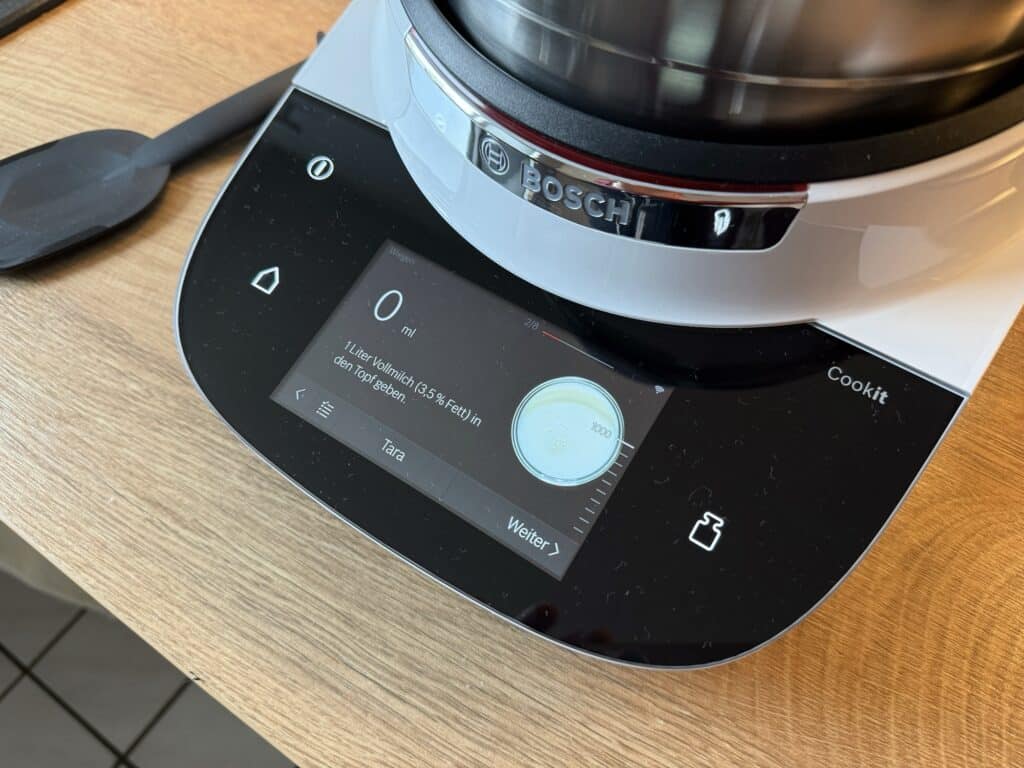Bosch Cookit im Test: Was kann die smarte Küchenmaschine?