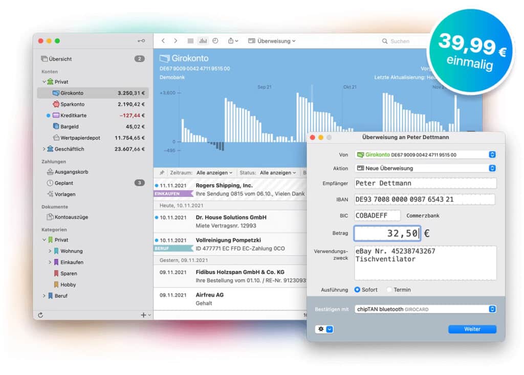 MoneyMoney: Meine liebste Banking-App entwickelt sich weiter