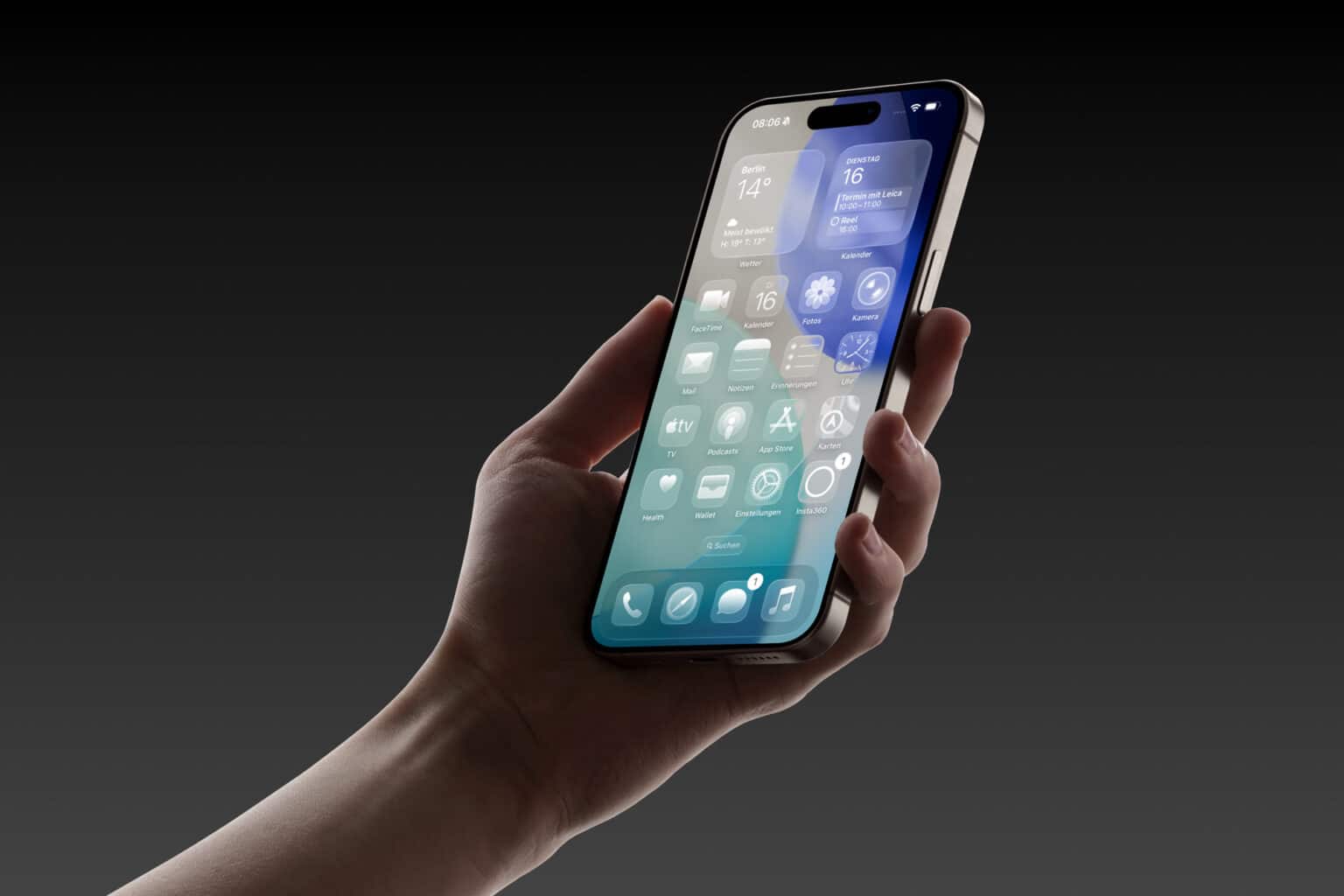 iOS 26: So lässt sich Liquid Glass reduzieren