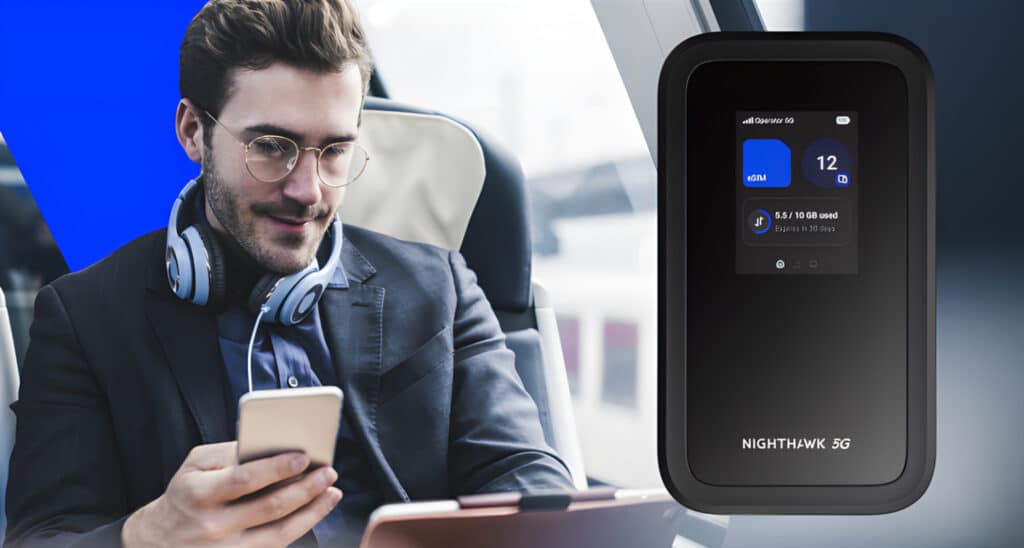 Netgear Nighthawk M7: Neuer mobiler 5G-Router mit eSIM-Marktplatz