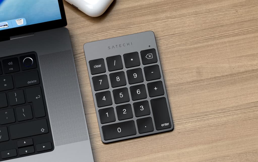 Satechi Slim Wireless Keypad: Externer Ziffernblock fürs MacBook