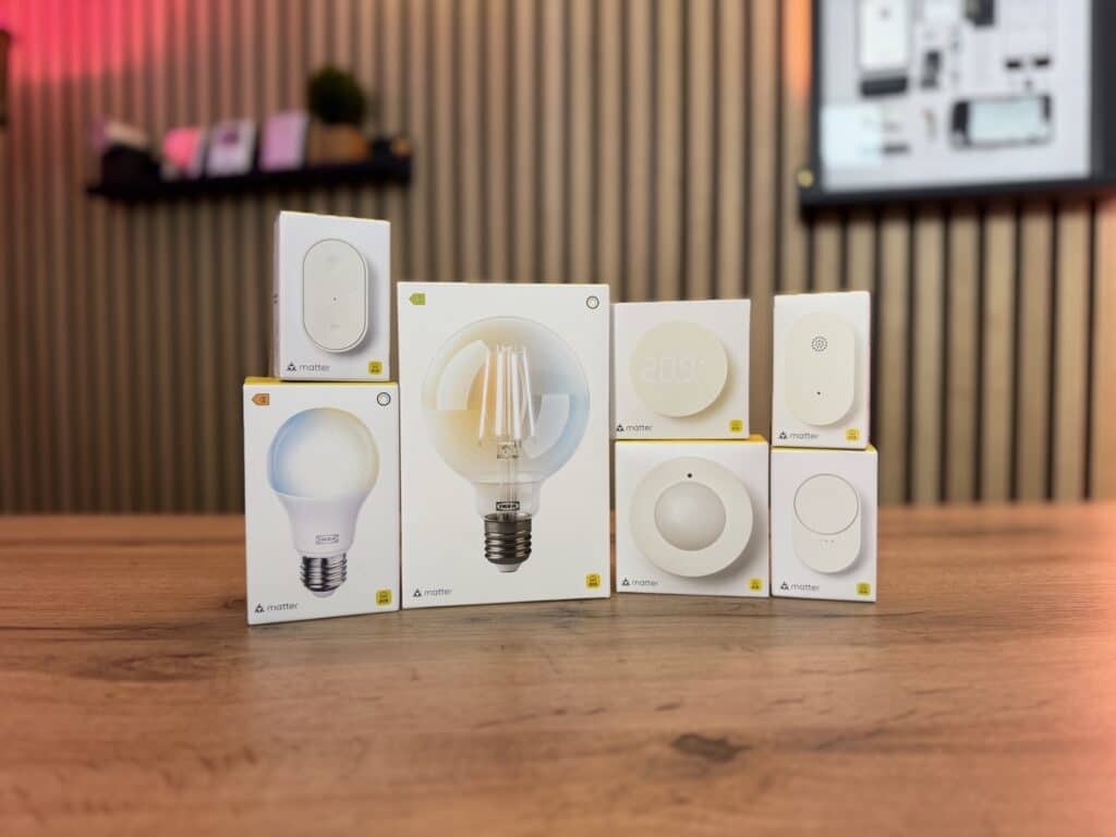 Sieben Ikea-Gadgets mit Matter over Thread im Video