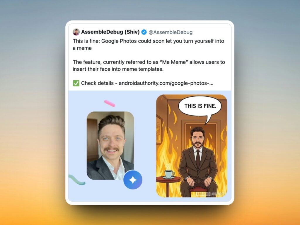 Google Fotos: Neue Funktion erstellt Memes aus eigenen Fotos
