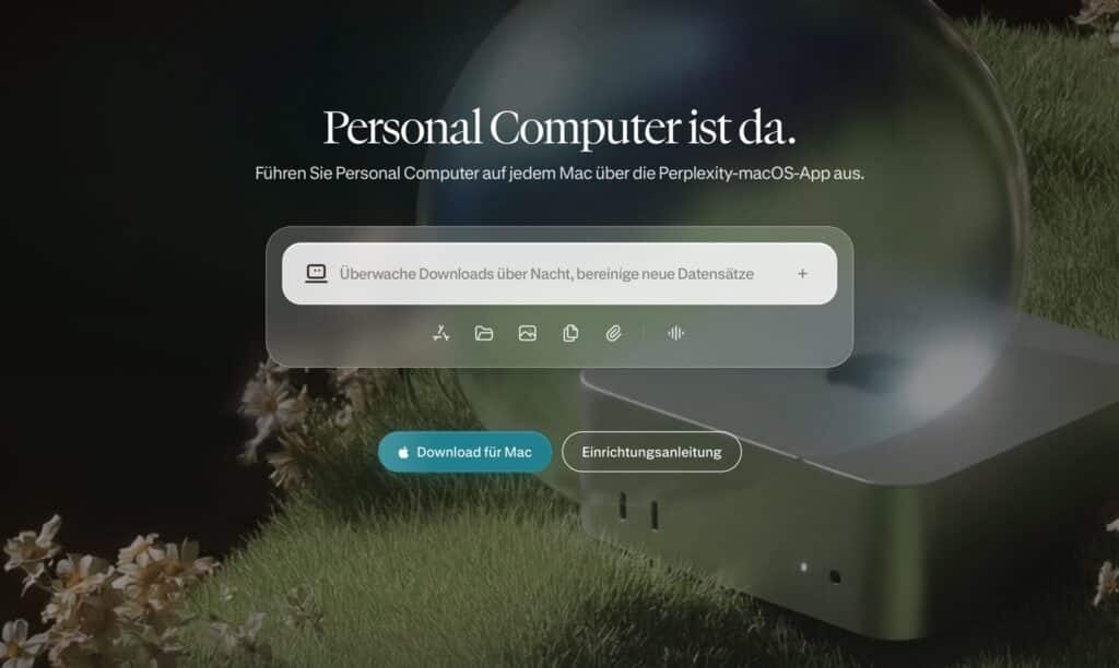 Perplexity: "Personal Computer" startet für alle Mac-User